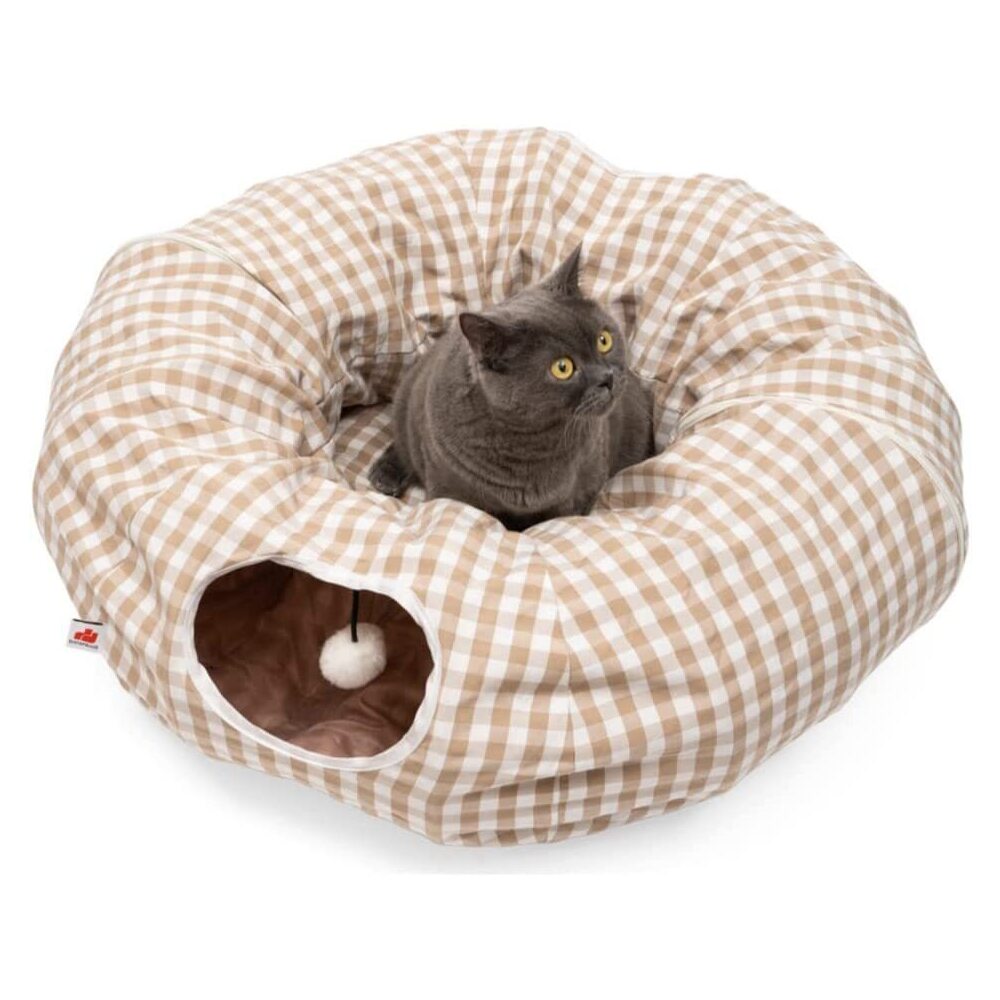 2-In-1 Play Tunnel & Cozy Cat Nap Spot - CatGlamour.com
