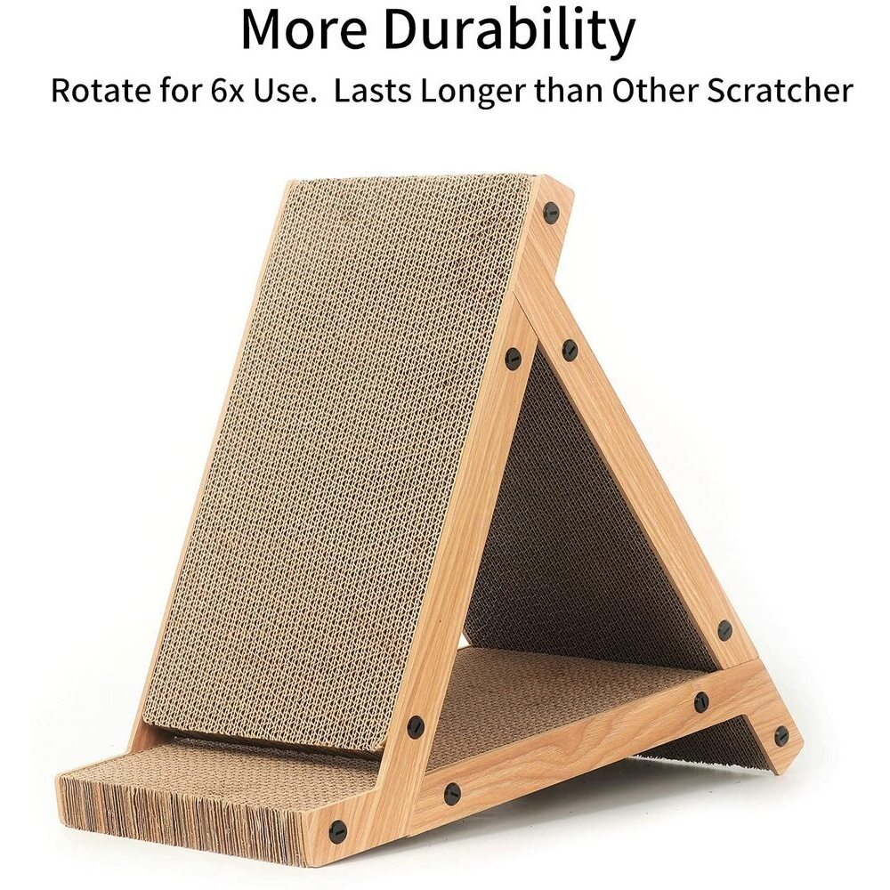 3-Sided Stylish Cat Scratcher - CatGlamour.com