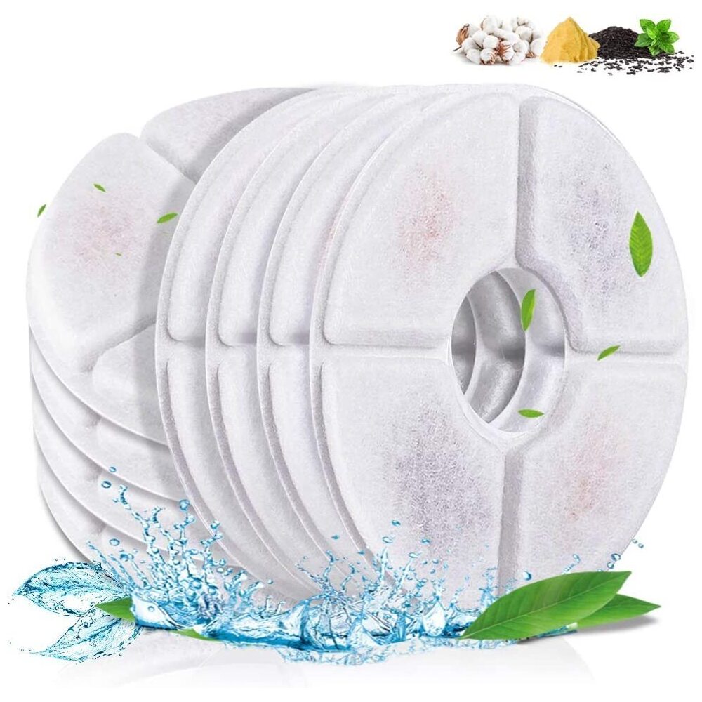 Activated Carbon Filter For Flower Drinking Fountain - CatGlamour.com