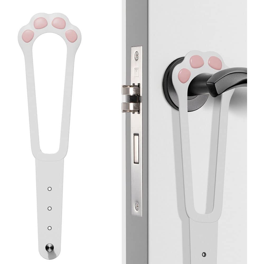 Adjustable Cat Door Holder Latch Strap - CatGlamour.com