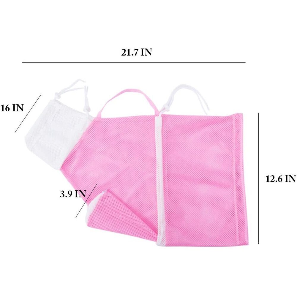Adjustable Cat Shower Net Bag - CatGlamour.com