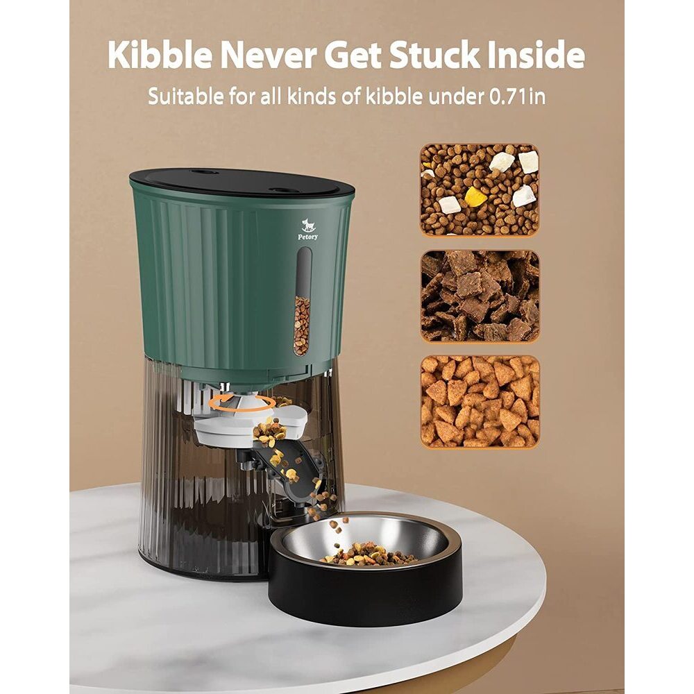 Automatic Programable Timed Cat Food Dispenser - CatGlamour.com