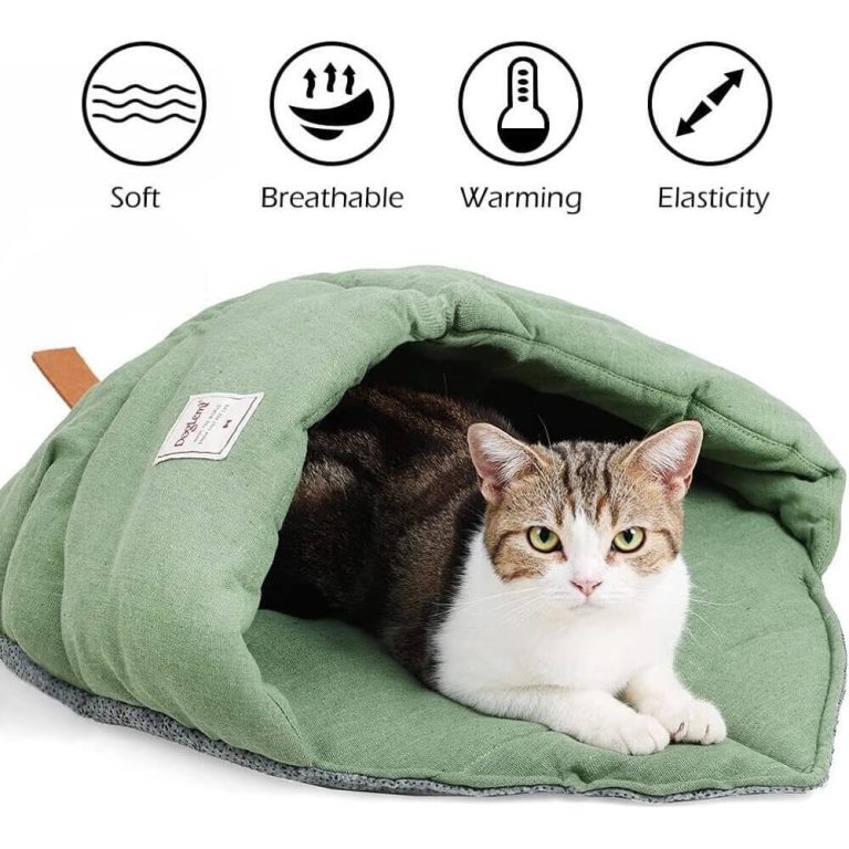 Cozy Cuddle Cat Sleeping Nest - CatGlamour.com