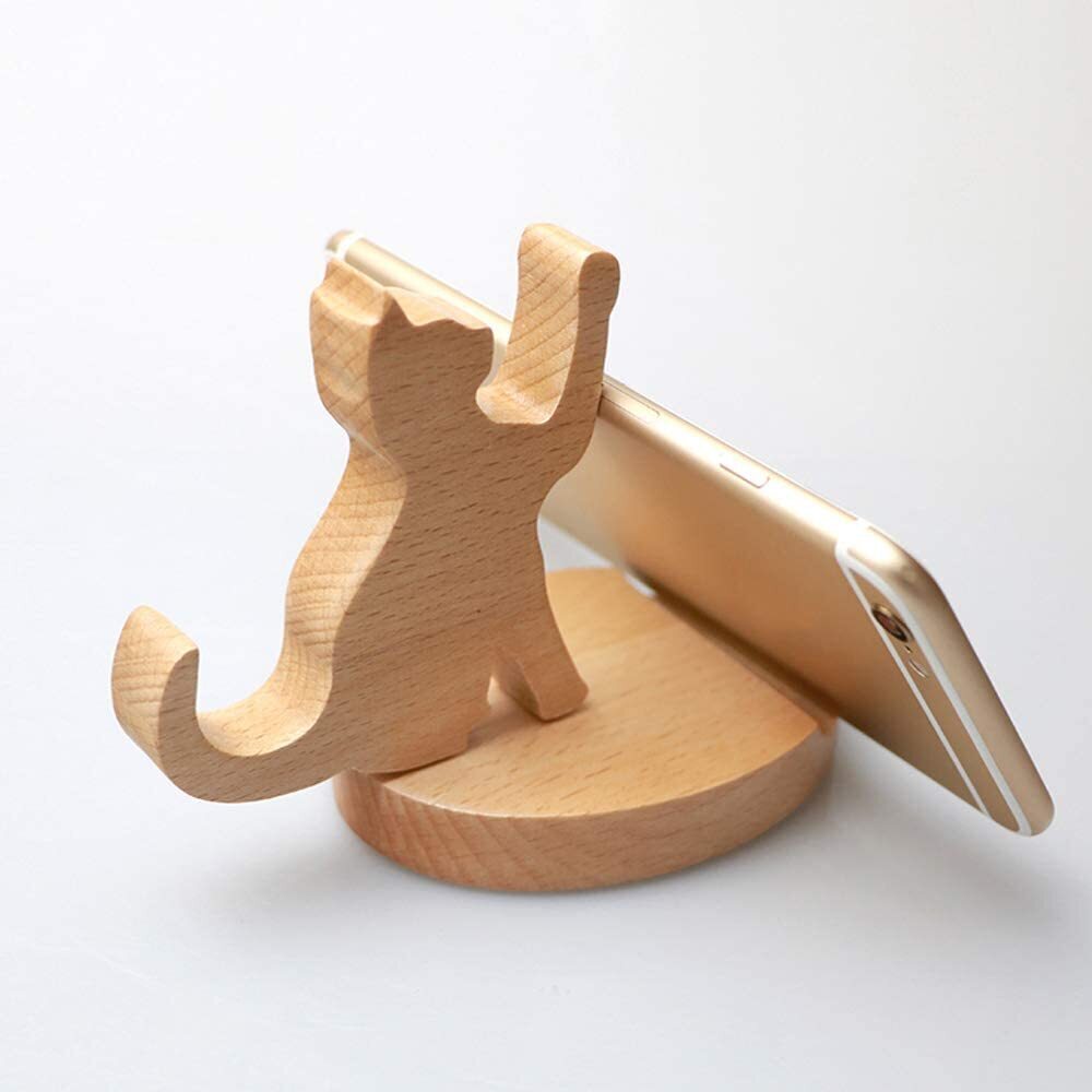 Cute Cat Shape Cellphone Stand - CatGlamour.com