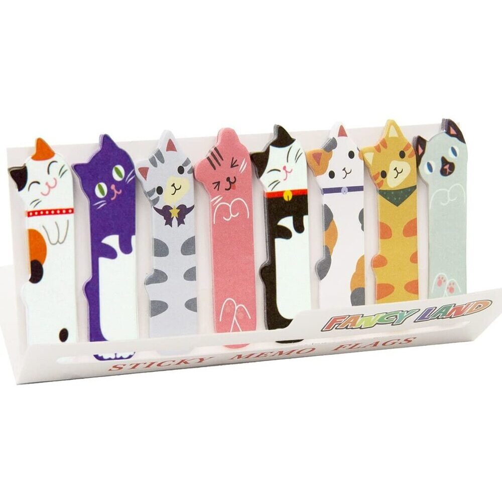 Cute Cat-Themed Sticky Notes - CatGlamour.com
