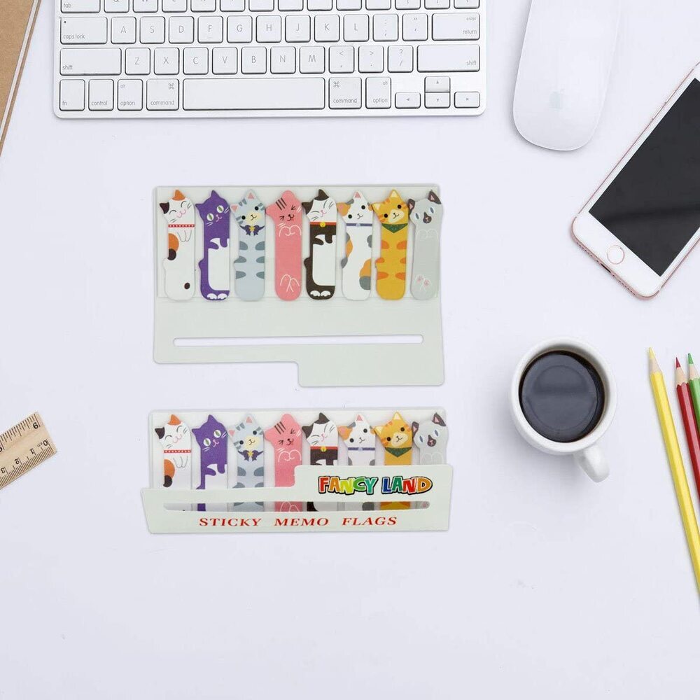 Cute Cat-Themed Sticky Notes - CatGlamour.com