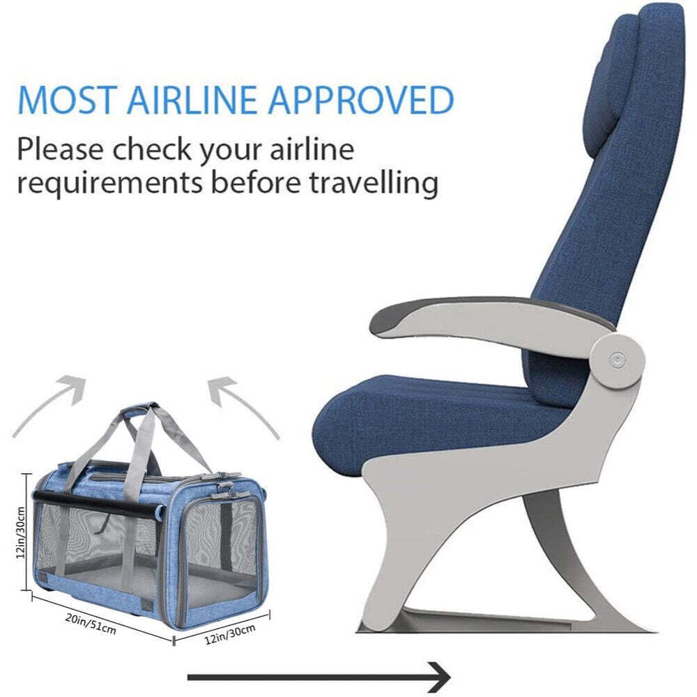 Easy Travel Rolling Cat Carrier - CatGlamour.com