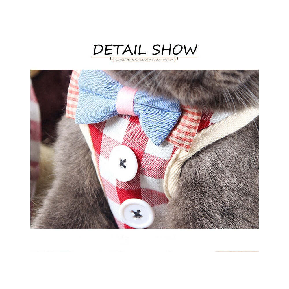 Elegant Cat Harness Vest - CatGlamour.com