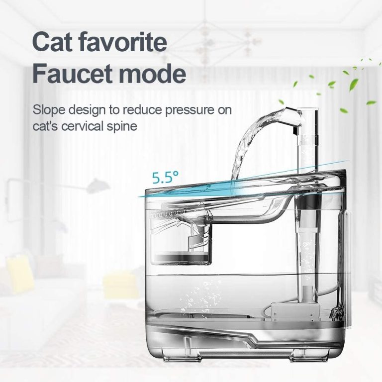 Faucet-Design Cat Water Fountain - CatGlamour.com