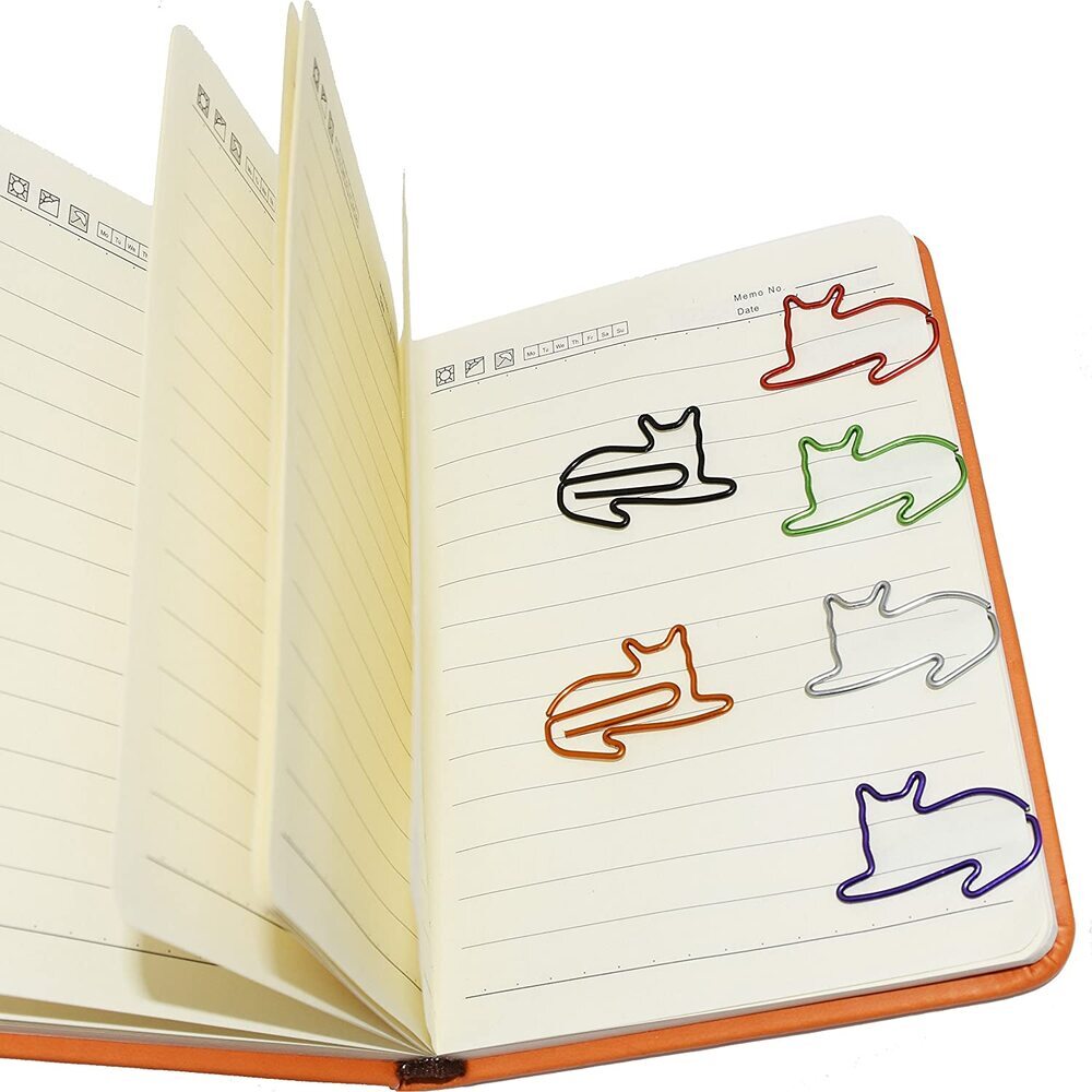 Funny Cat Shaped Paper Clips - CatGlamour.com