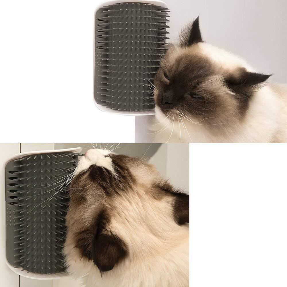 Interactive Self Groomer Cat Brush - CatGlamour.com