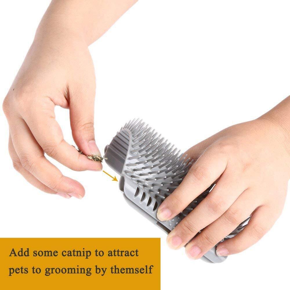 Interactive Self Groomer Cat Brush - CatGlamour.com