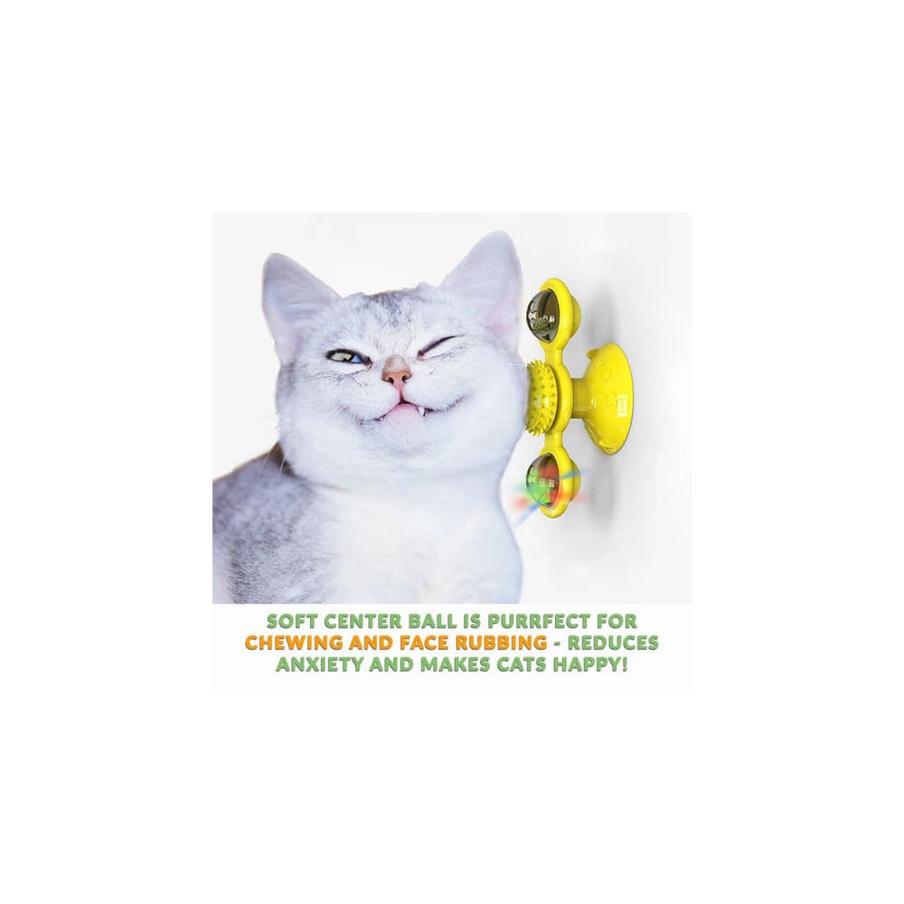 Interactive Windmill Cat Toy - CatGlamour.com