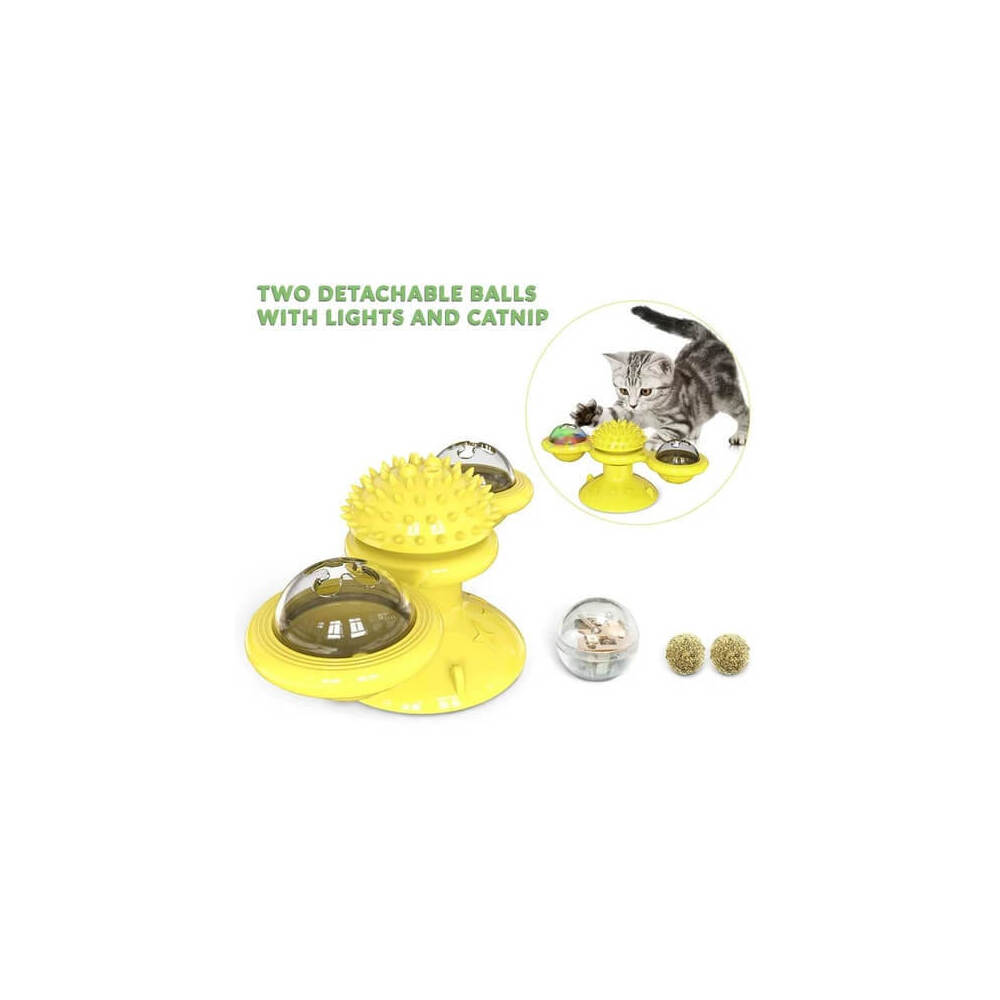 Interactive Windmill Cat Toy - CatGlamour.com
