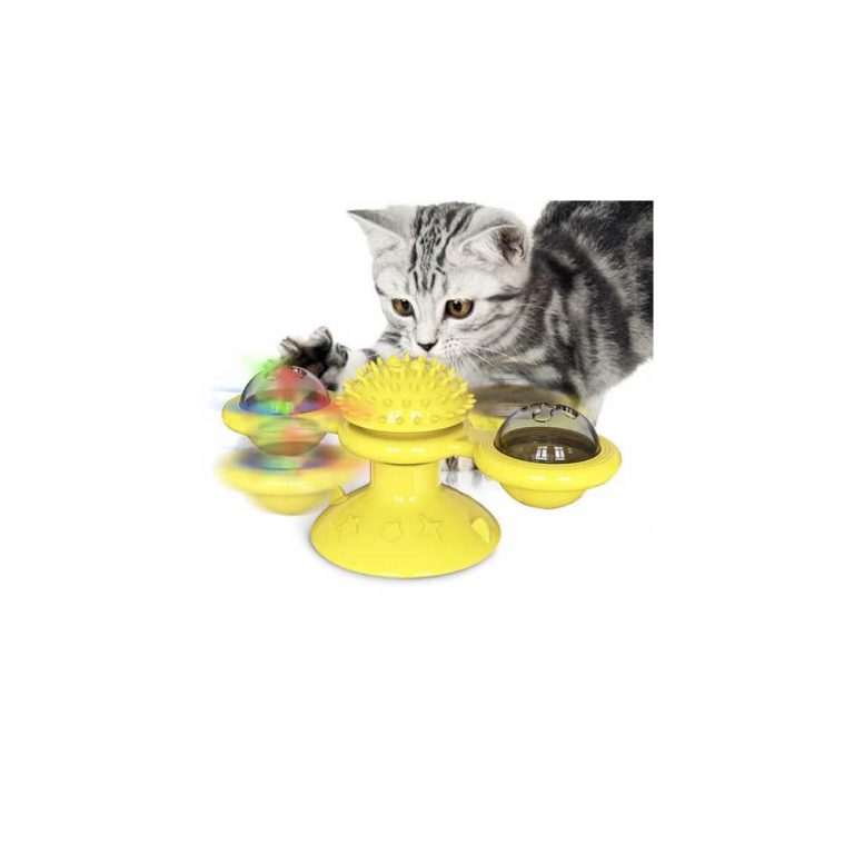 Interactive Windmill Cat Toy - CatGlamour.com