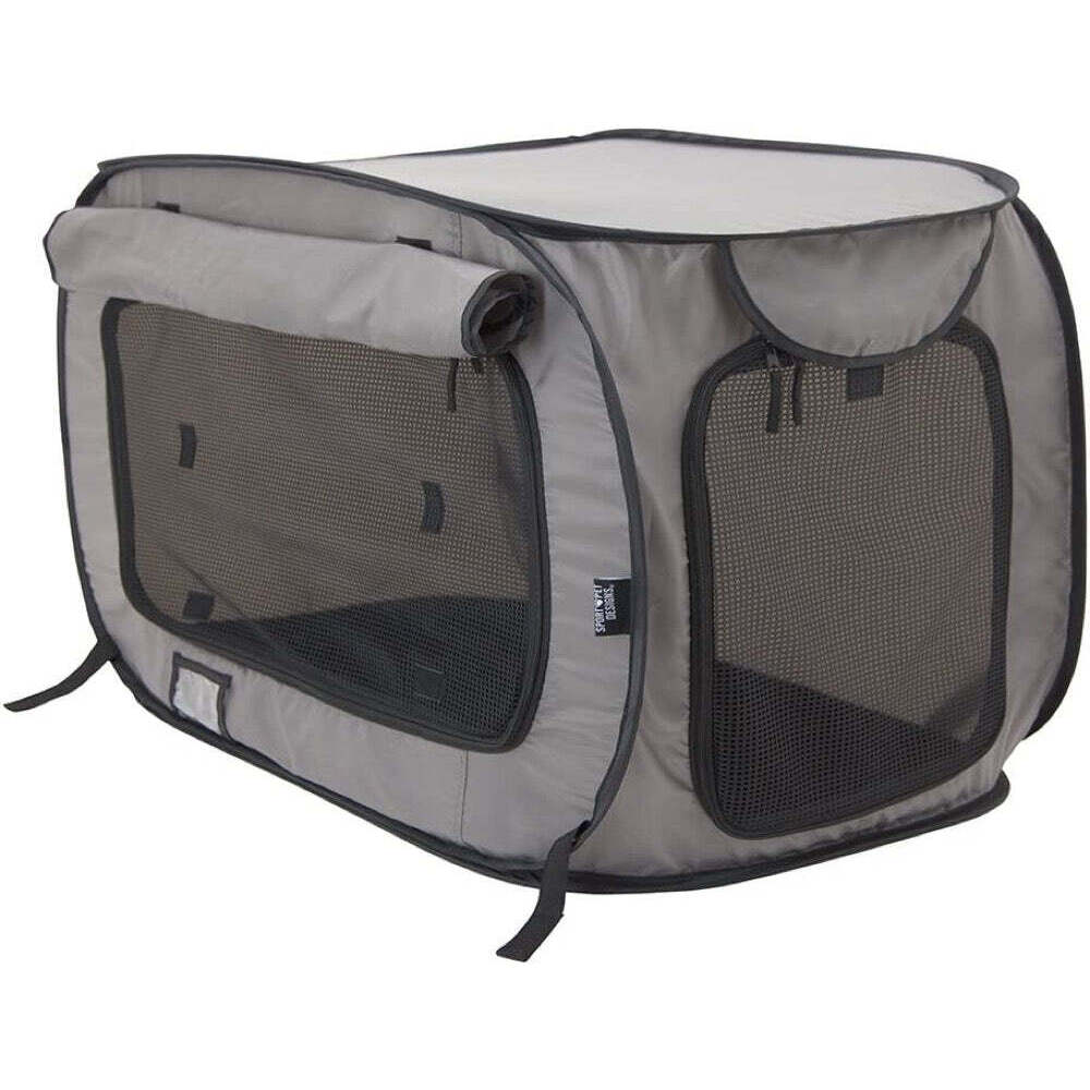 Large Pop Open Cat Cage Kennel - CatGlamour.com