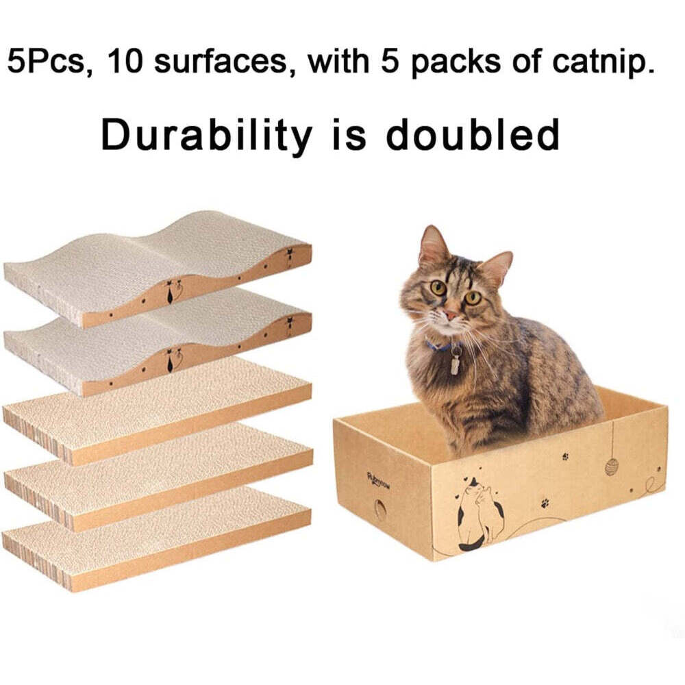 Reversible Large Cat Scratch Pad Cardboard - CatGlamour.com
