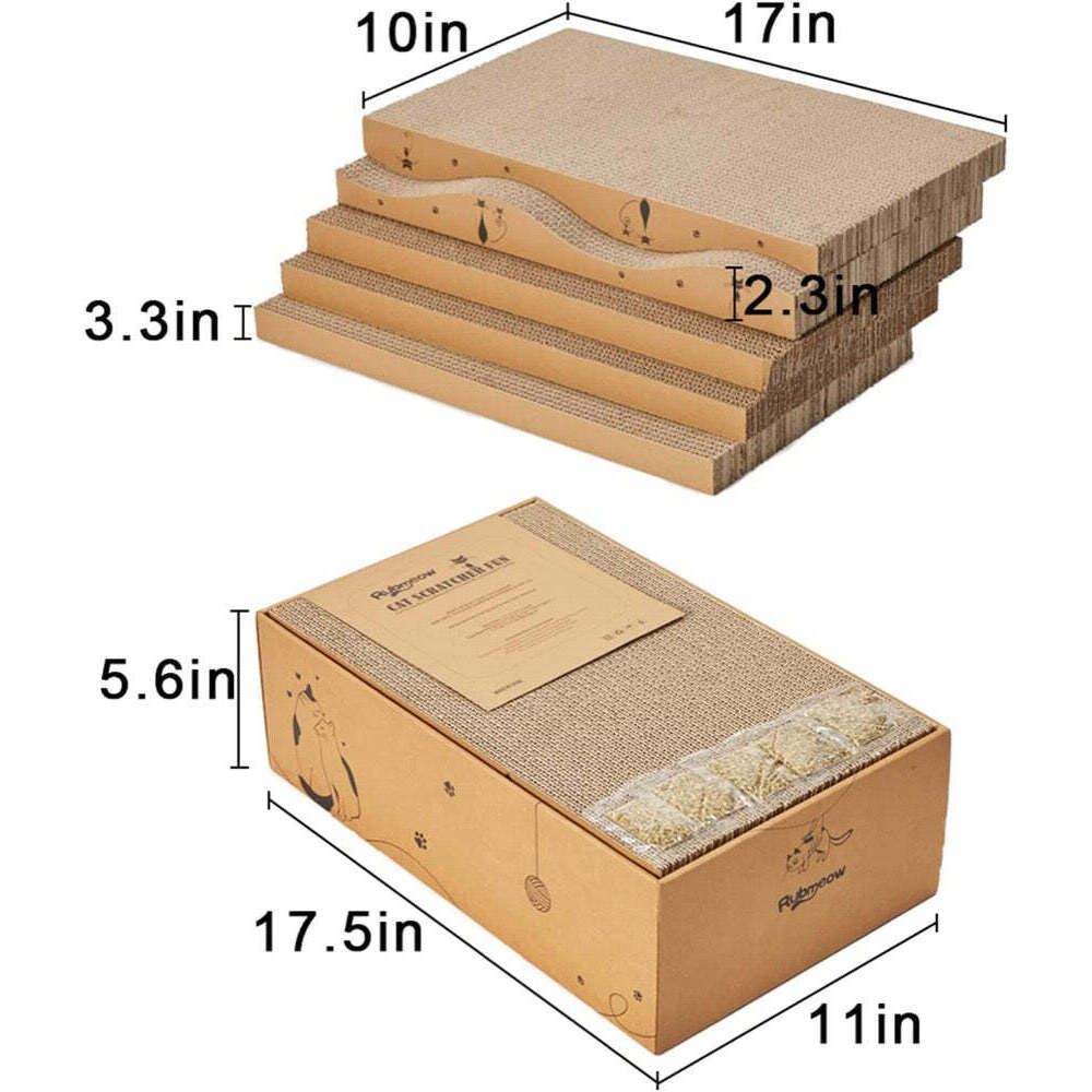 Reversible Large Cat Scratch Pad Cardboard - CatGlamour.com
