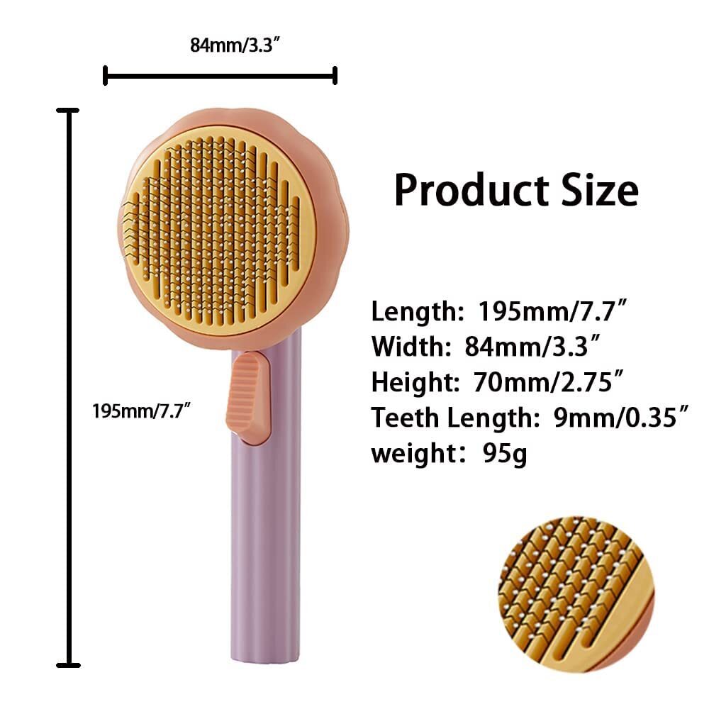 Smooth & Self-Cleaning Cat Brush Kit - CatGlamour.com
