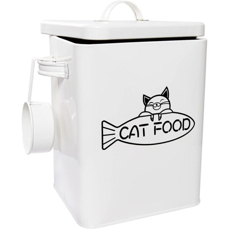 Modern & Airtight Cat Food Storage Container - CatGlamour.com