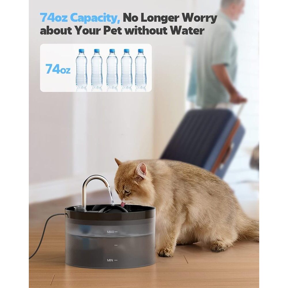 Faucet-Inspired Cat Water Fountain - CatGlamour.com