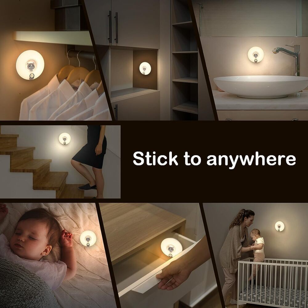 Illuminating Motion Sensor Cat Night Light - CatGlamour.com