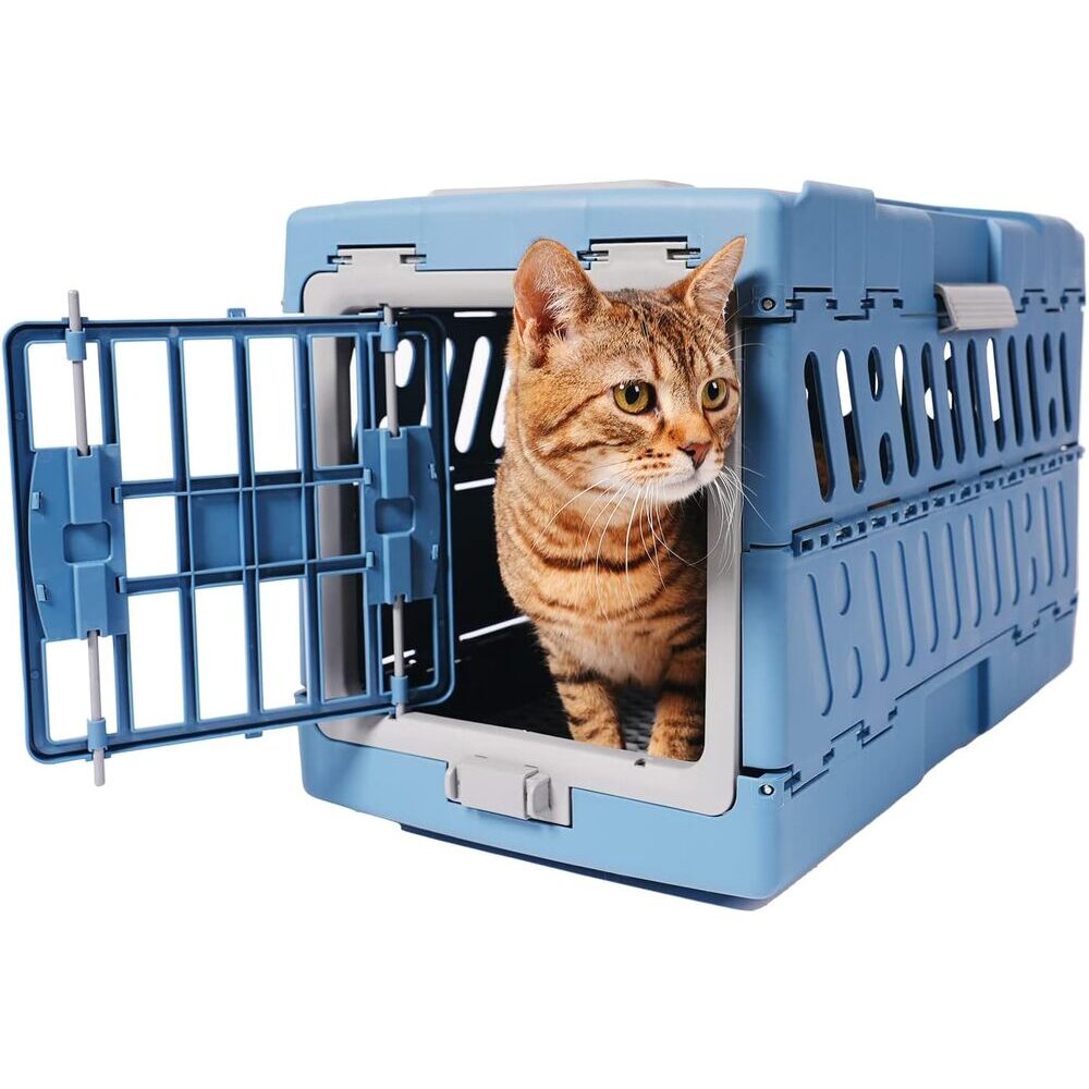 Sturdy & Ultra Portable Cat Cage Kennel - CatGlamour.com