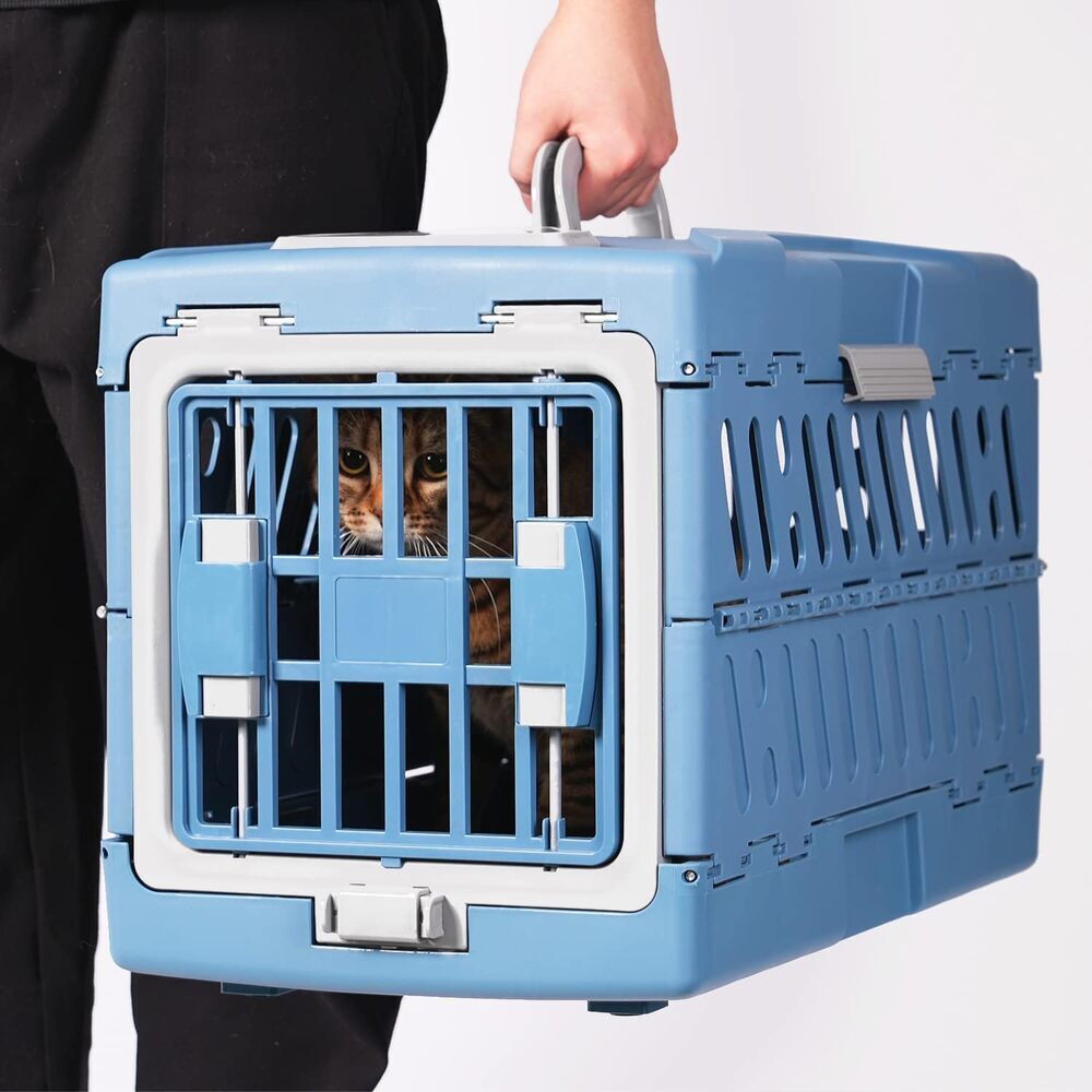 Sturdy & Ultra Portable Cat Cage Kennel - CatGlamour.com