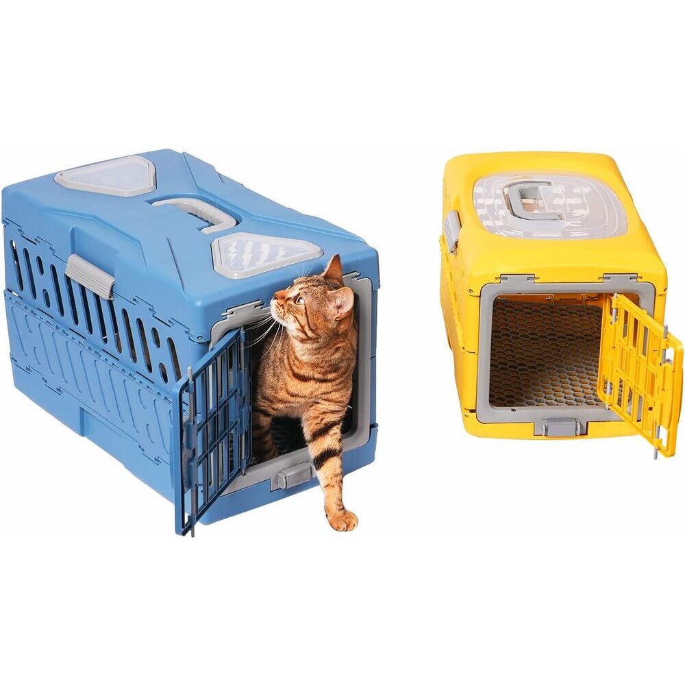 Sturdy & Ultra Portable Cat Cage Kennel - CatGlamour.com