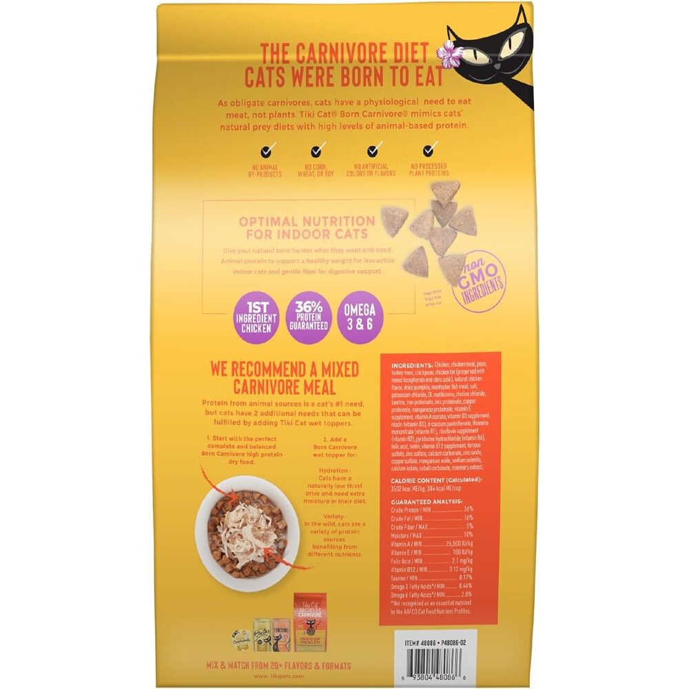Cat Born Carnivore Indoor Health – Grain-Free, Nutrient-Rich Cat Food ...