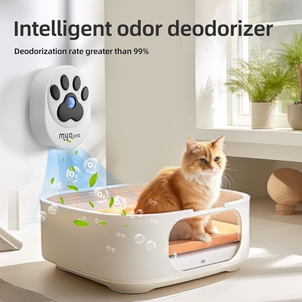 99.9% Effective Cat Litter Deodorizer - Dust-Free, Versatile & Powerful ...