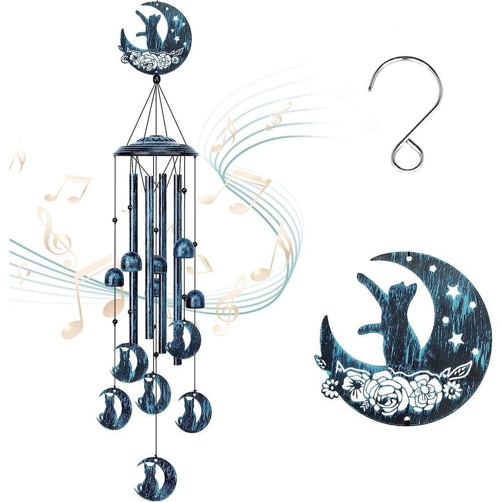 Cat Memorial Wind Chimes: A Beautiful Tribute for Cat Lovers and Garden ...