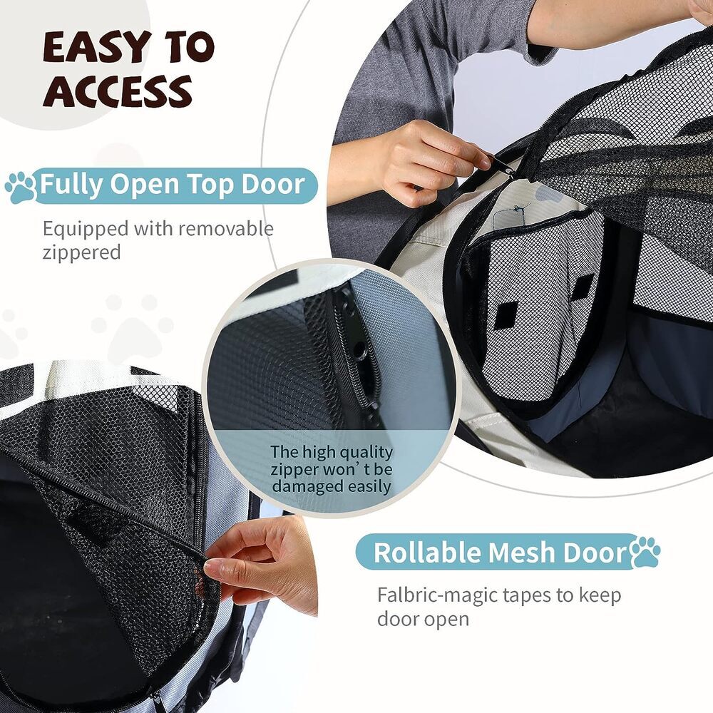 Pop-up & Portable Cat Playpen Exercice Playground - CatGlamour.com