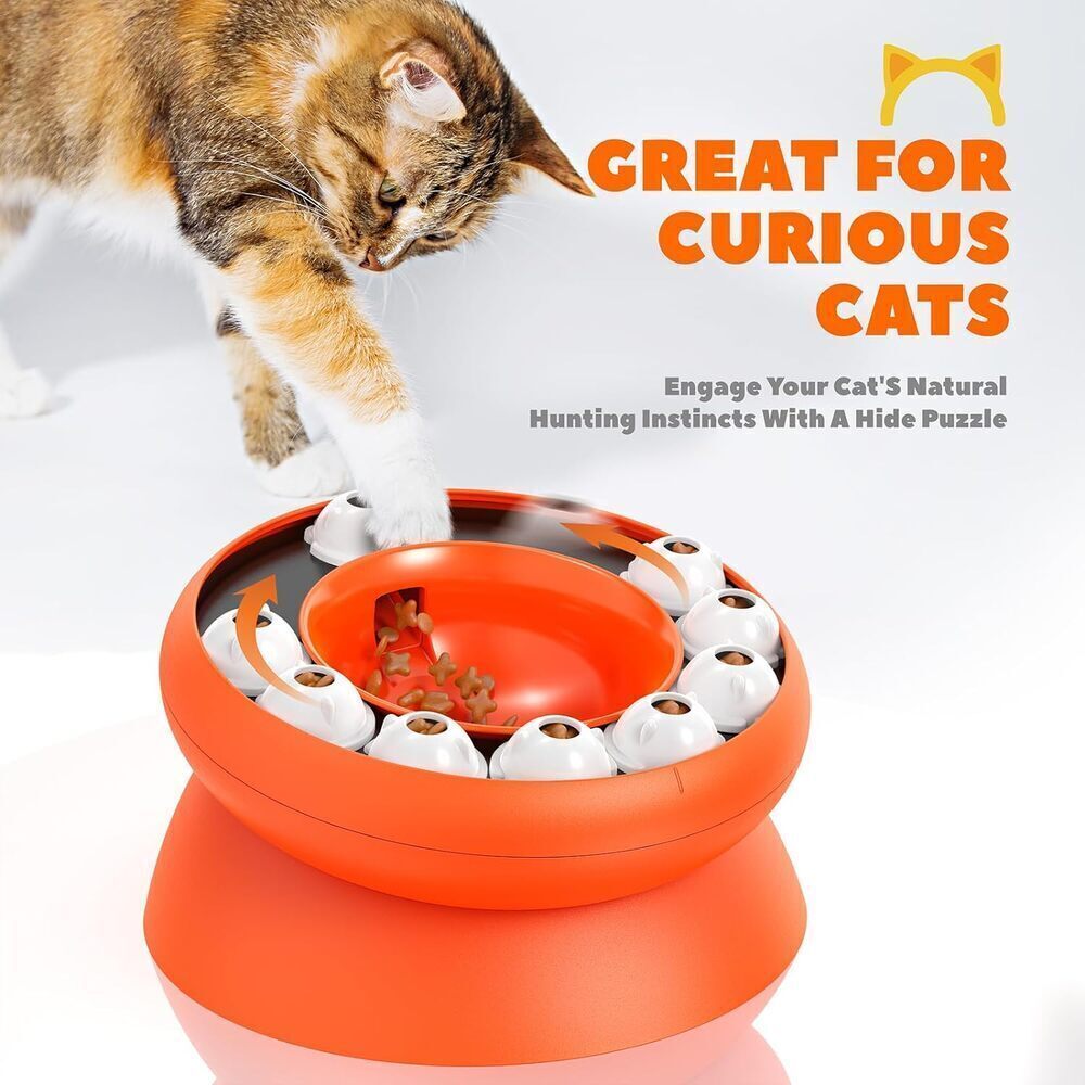 10x Slow & Interactive Cat Feeder - CatGlamour.com