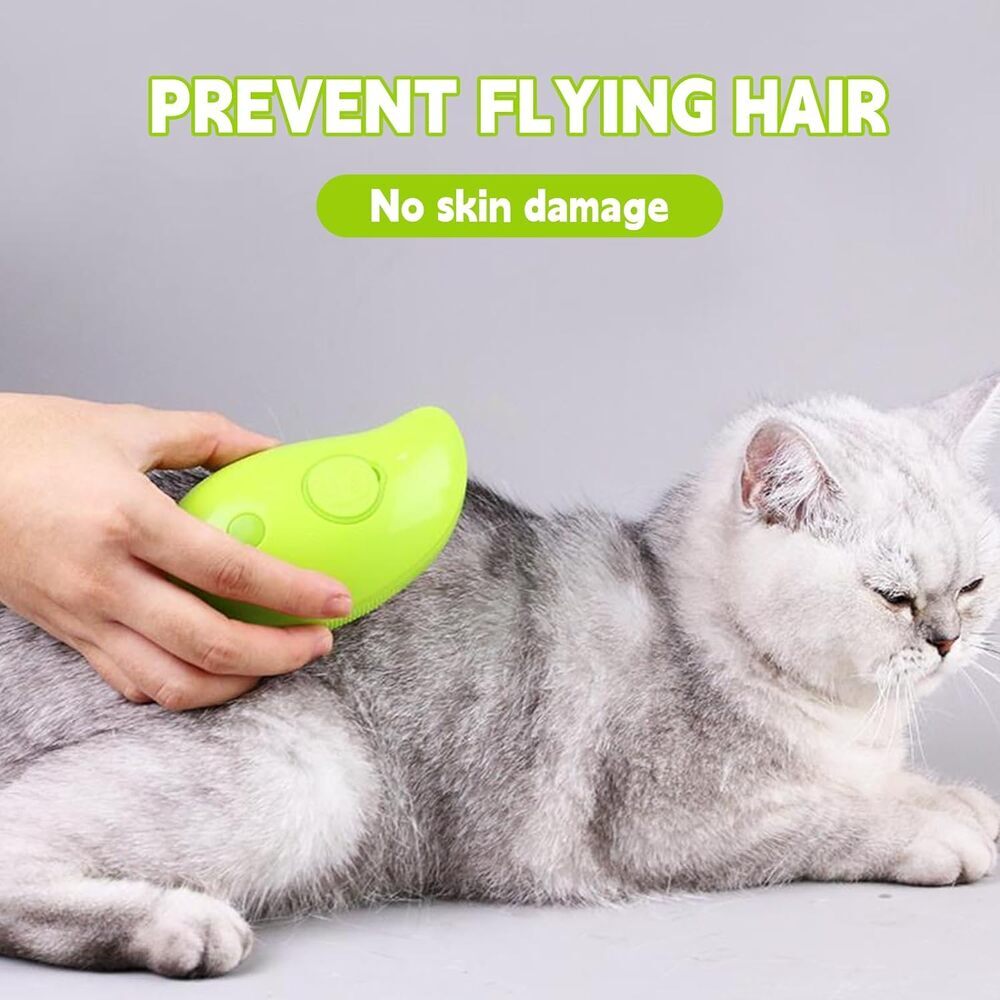 CatGlamour™ Steam-Powered Cat Brush: Our Revolutionary 3-in-1 Grooming ...