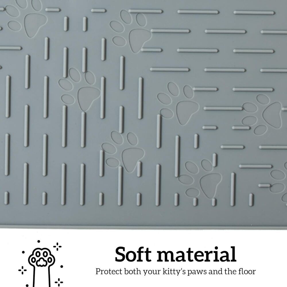 Top-Notch Silicone Cat Litter Mat - CatGlamour.com