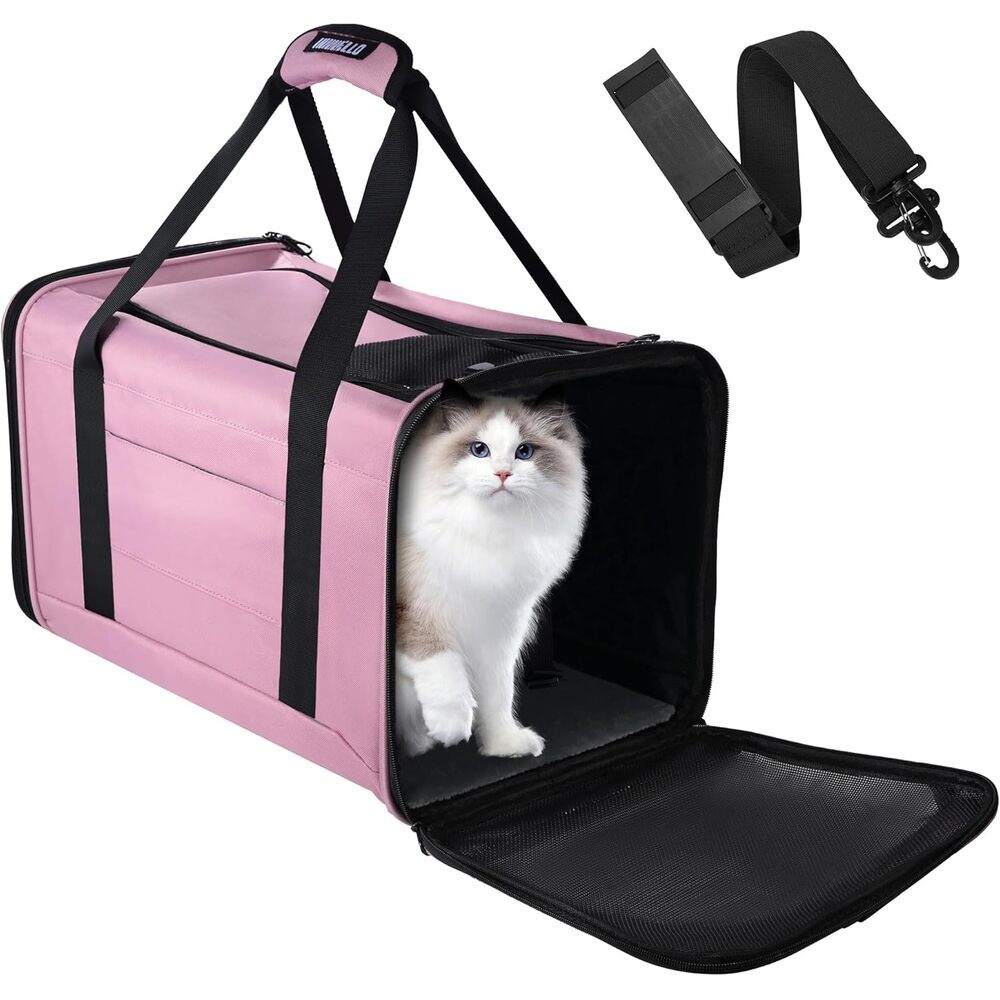TSA Approved Soft & Collapsible Cat Carrier - CatGlamour.com